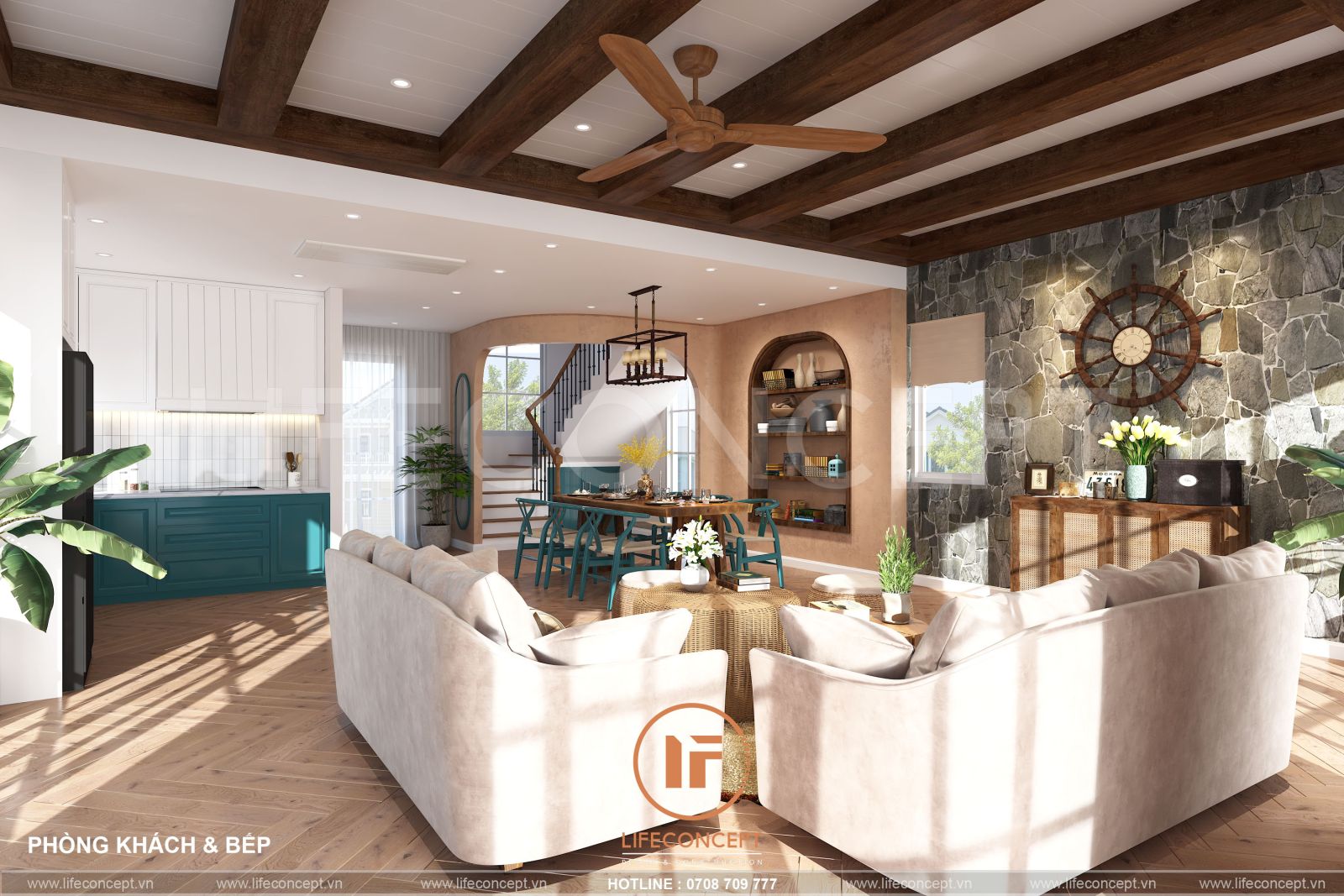 Bên trong biệt thự song lập Novaworld Phan Thiết – Thiết kế nội thất ...